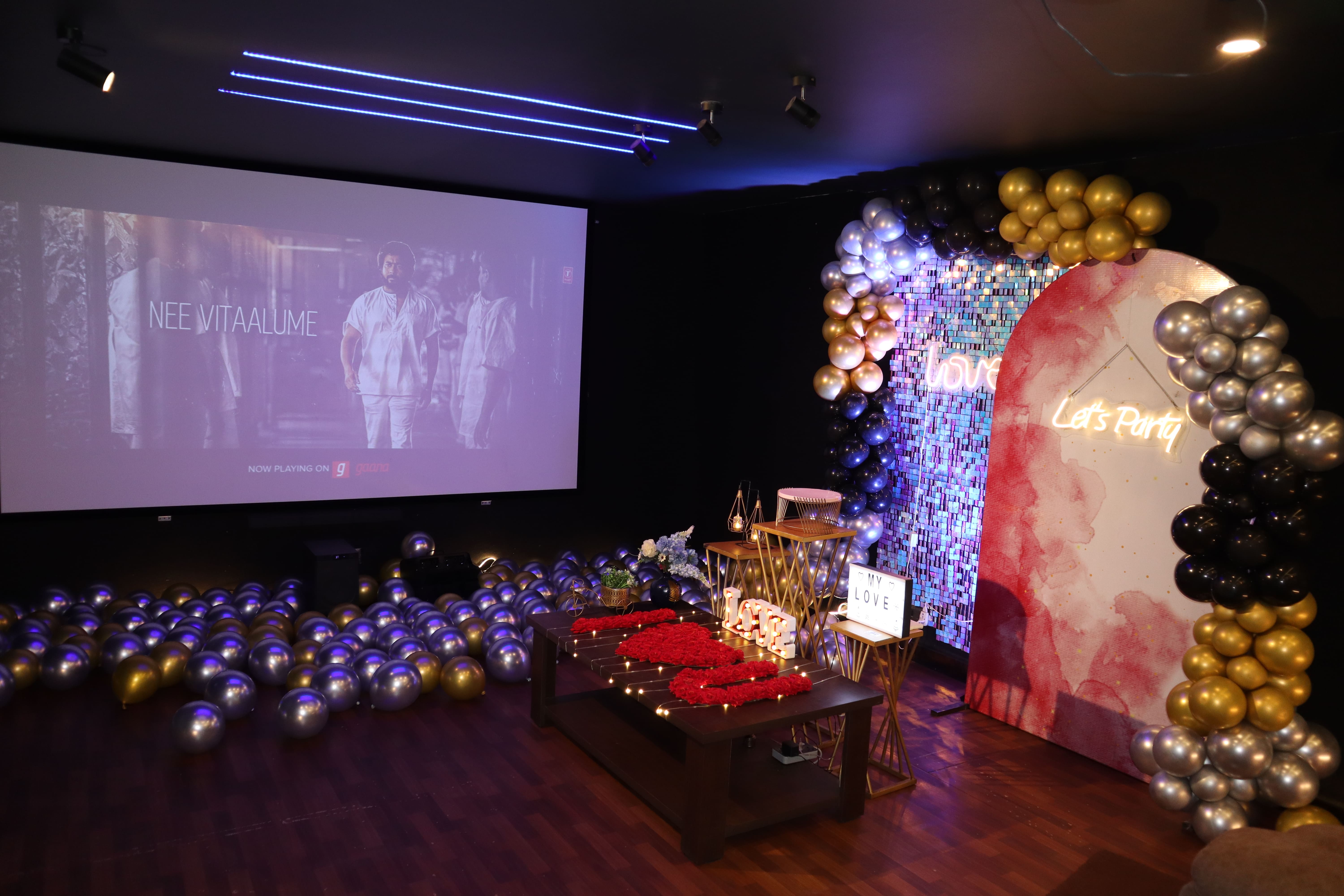 Private Theaters for Celebration & Surprises | The Binge Town